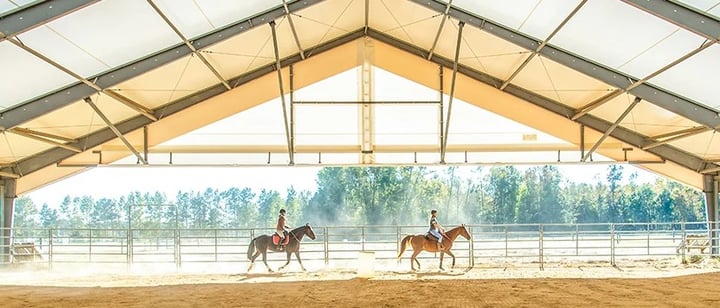 Fabric Riding Arenas & Horse Barns