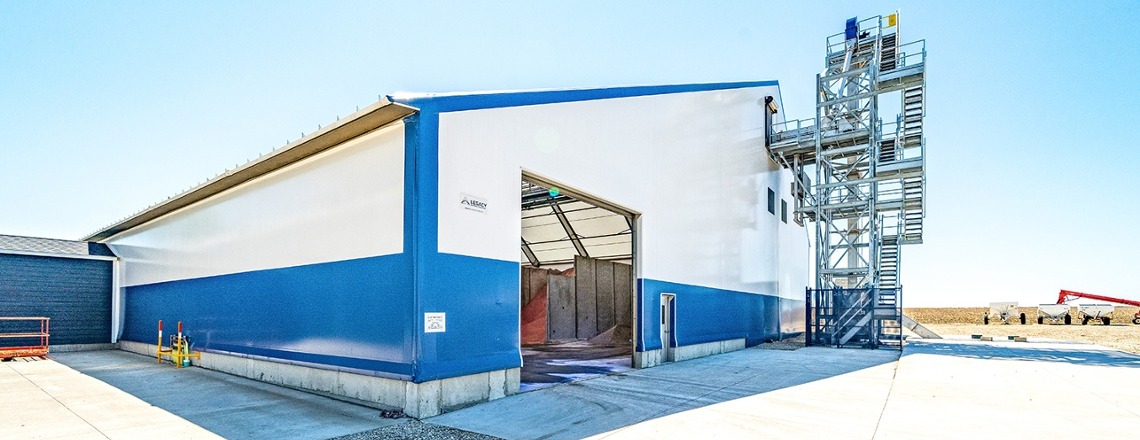 Bulk Fertilizer Storage & Warehouse Buildings