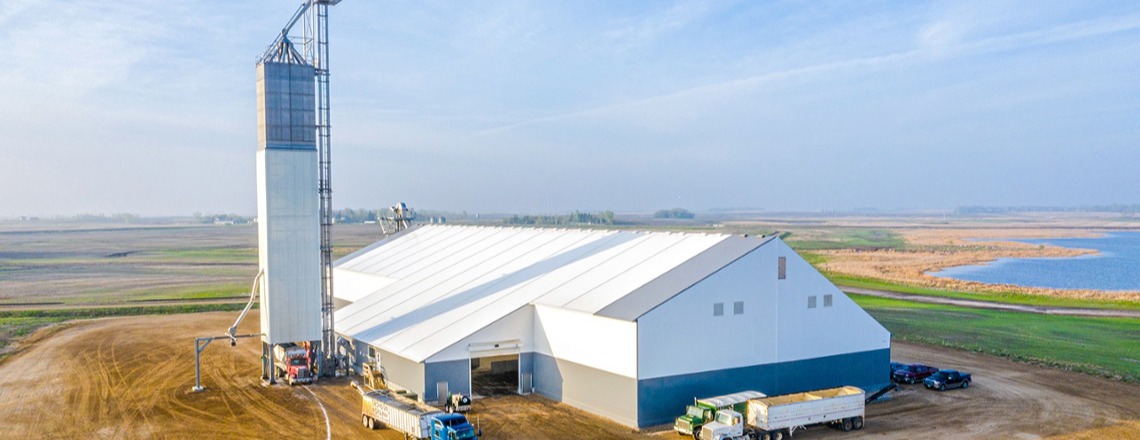 Bulk Fertilizer Storage & Warehouse Buildings